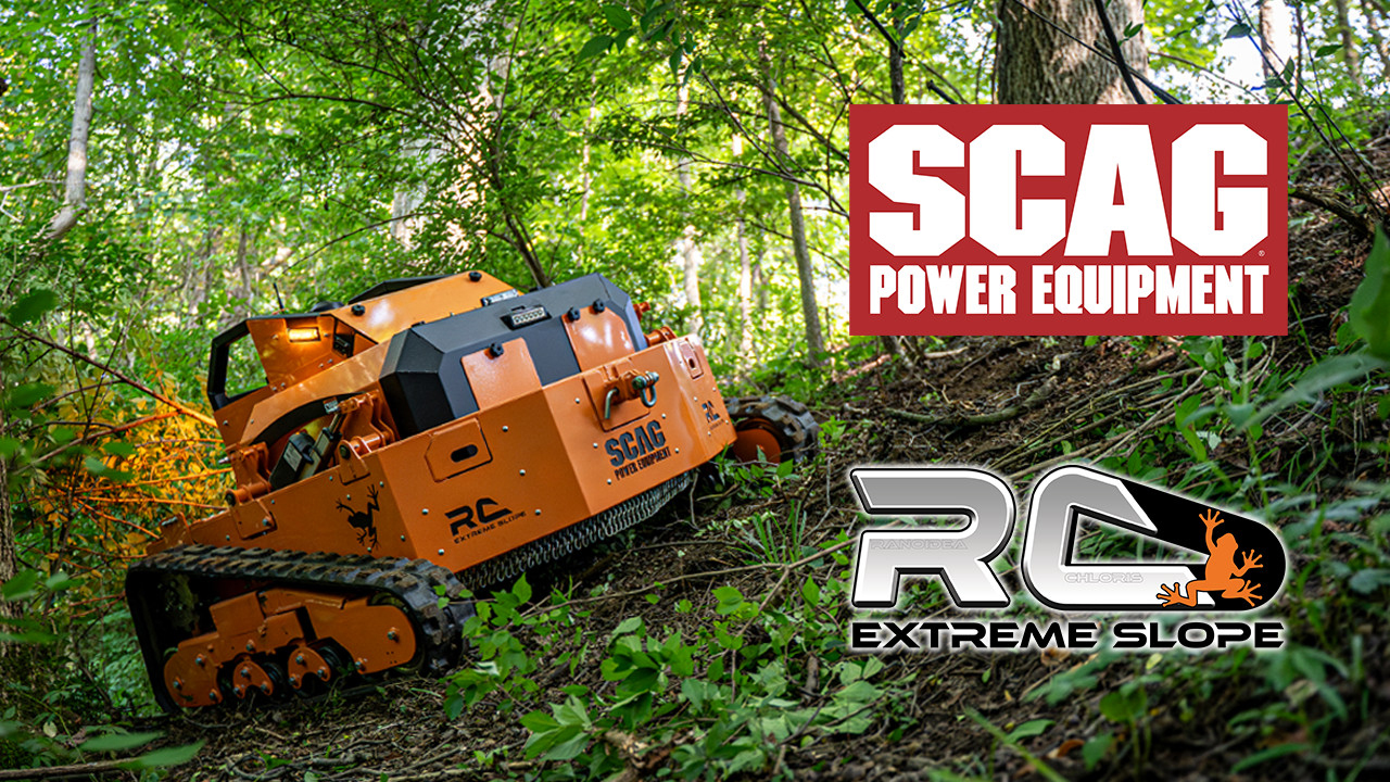 RC Extreme Slope Mower | Products | Scag®